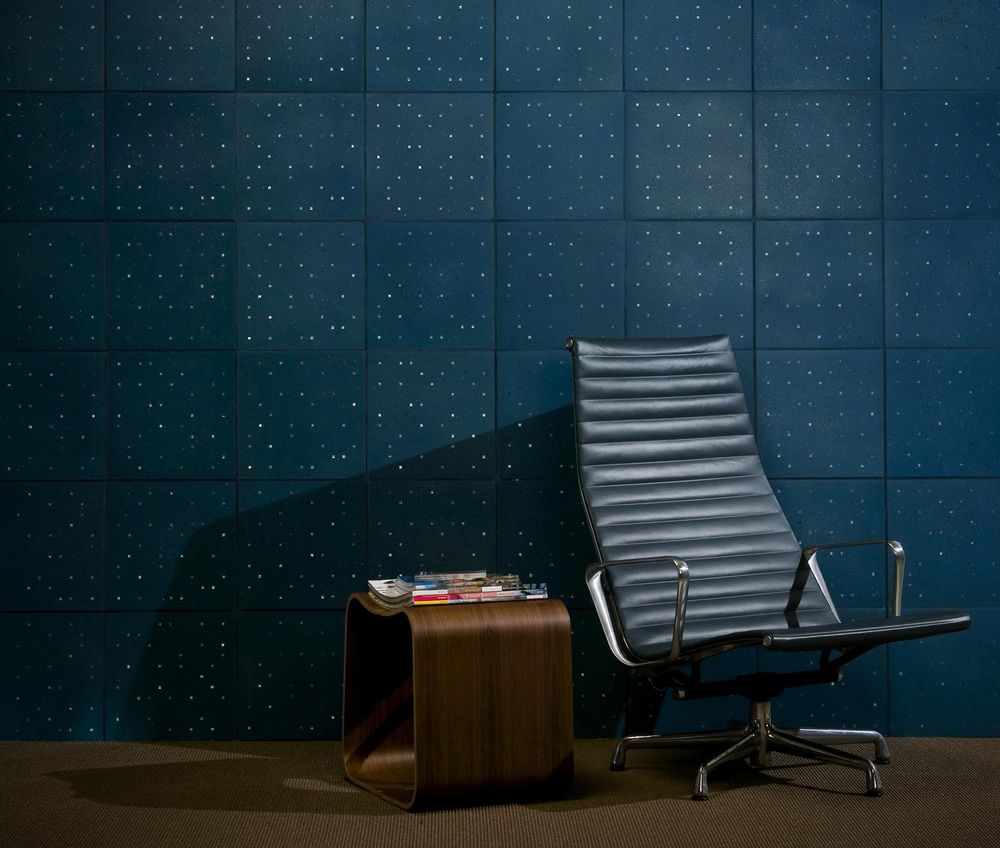 Sensitile Terrazzo Blue Tile Wall | Sensitile