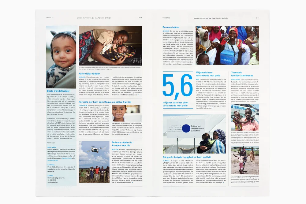 Bedow – Various Unicef publications
