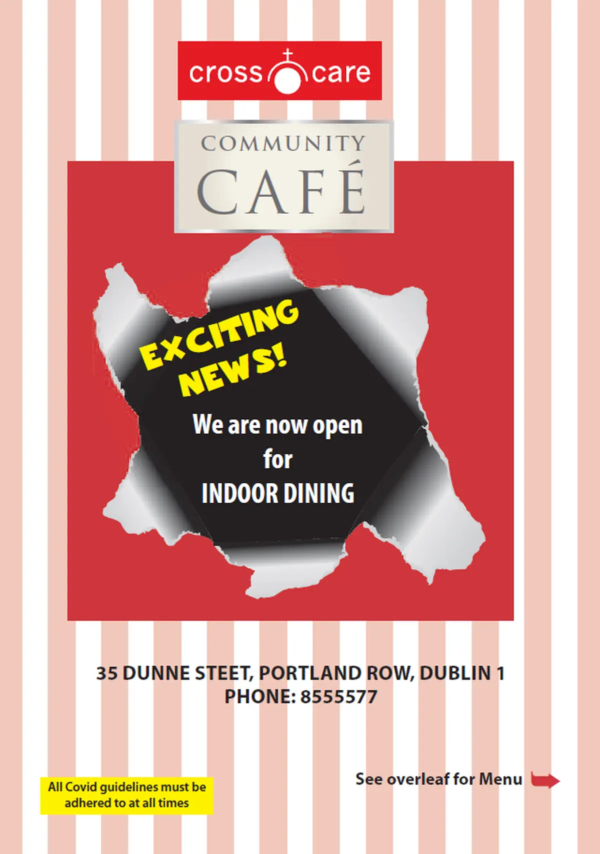 Crosscare Community Cafés | NEIC | North East Inner City of Dublin