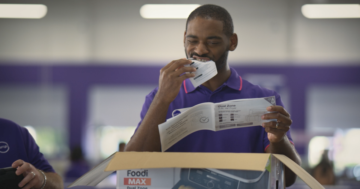 Currys staff don beards and eat manuals in a new humorous spot