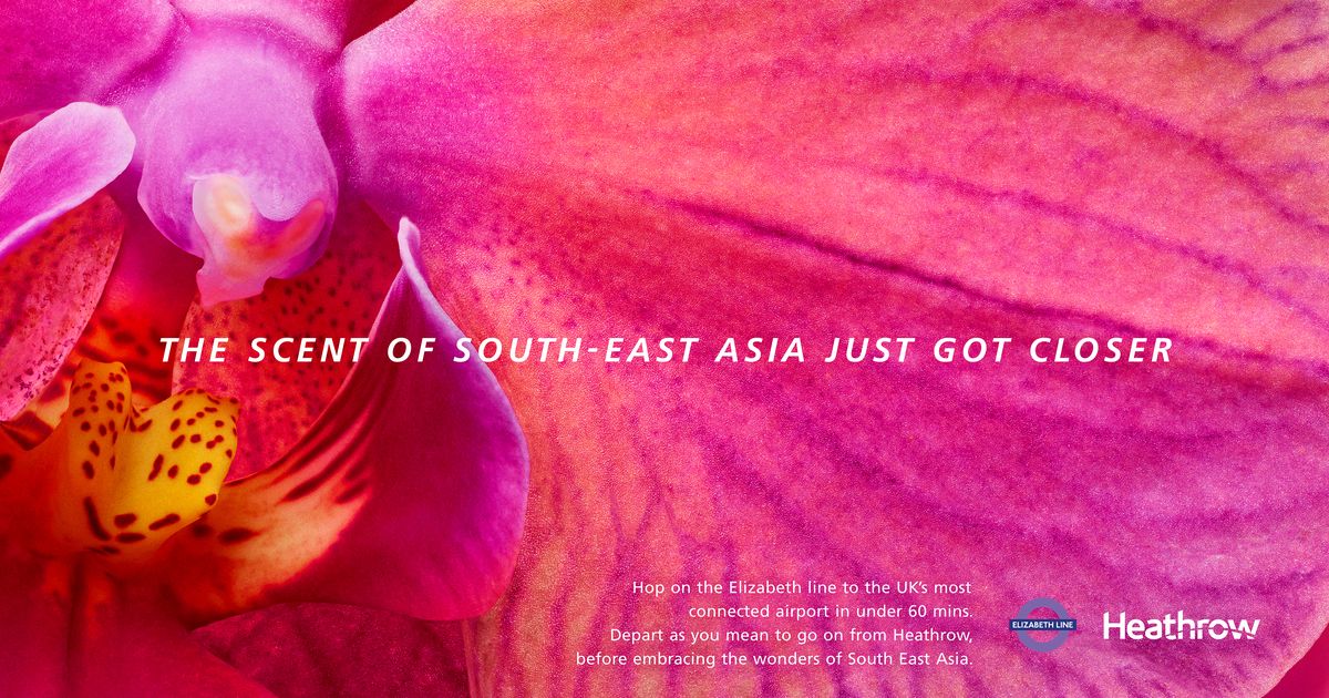 Heathrow Airport Celebrates Elizabeth Line In OOH Campaign
