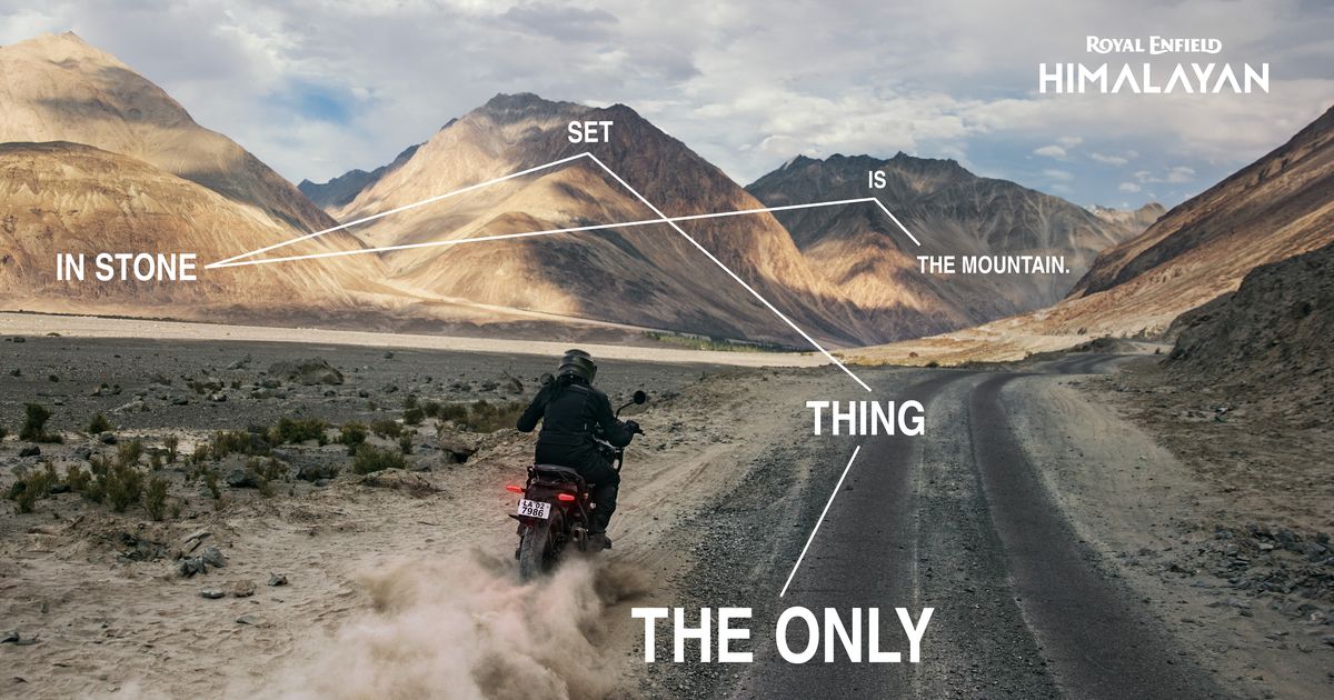 Royal Enfield unveils global identity for 'Himalayan' motorcycle