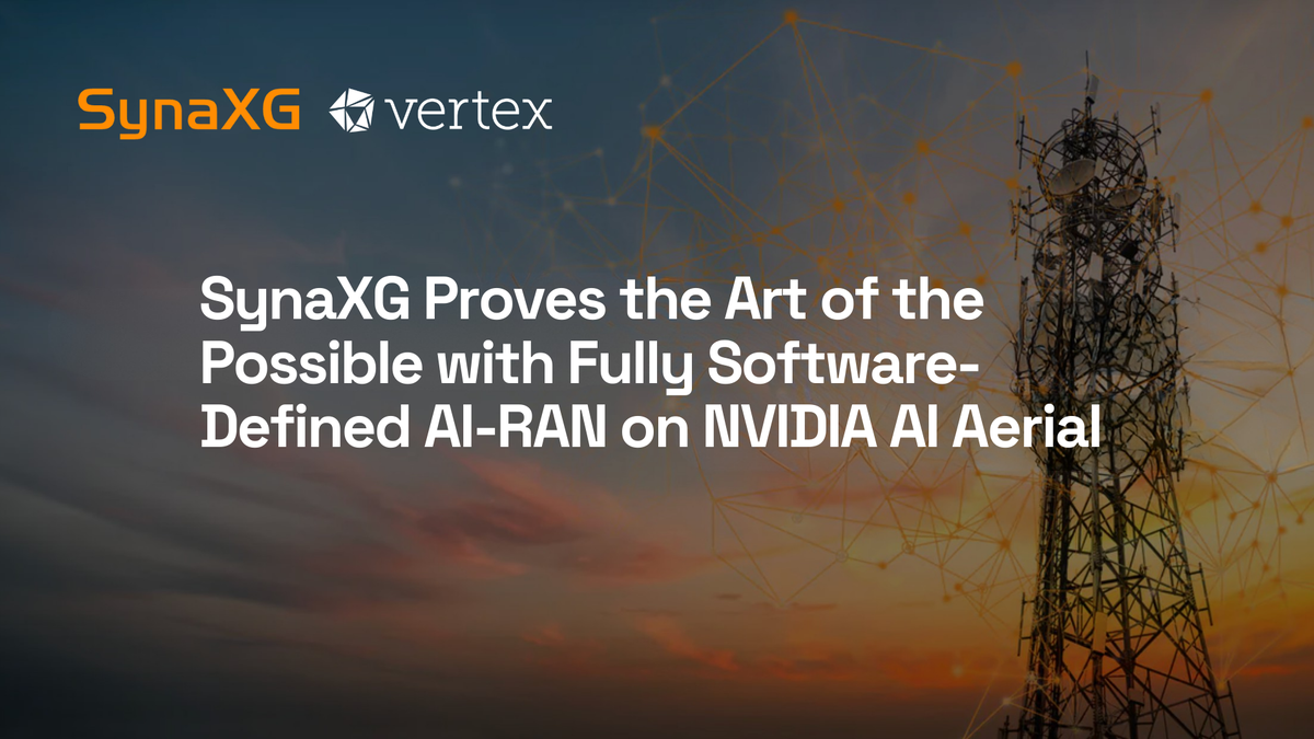 SynaXG Proves the Art of the Possible with Fully Software-Defined AI ...