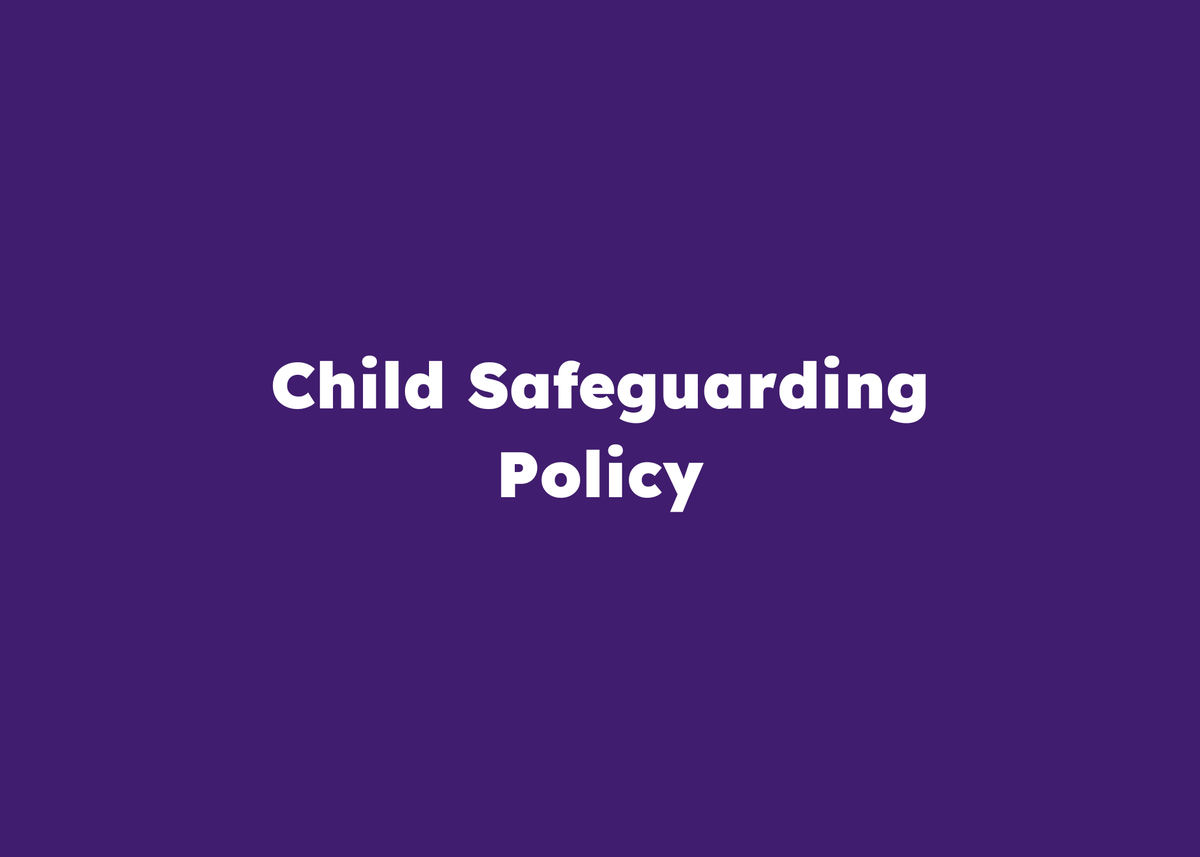 Child Safeguarding Policies | OSHClub