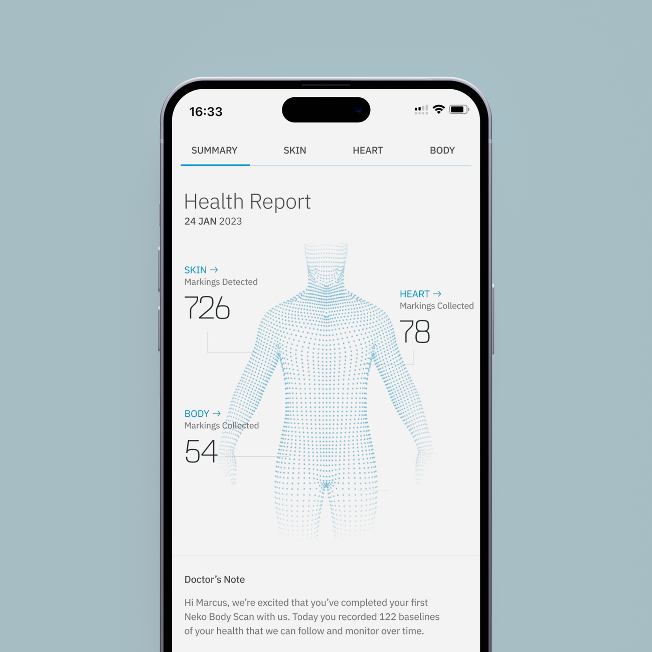 Bedow – Neko Health branding and strategy