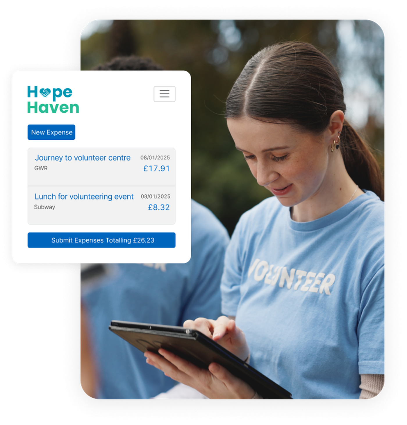 Easy Expense Management for Volunteers | ExpenseIn