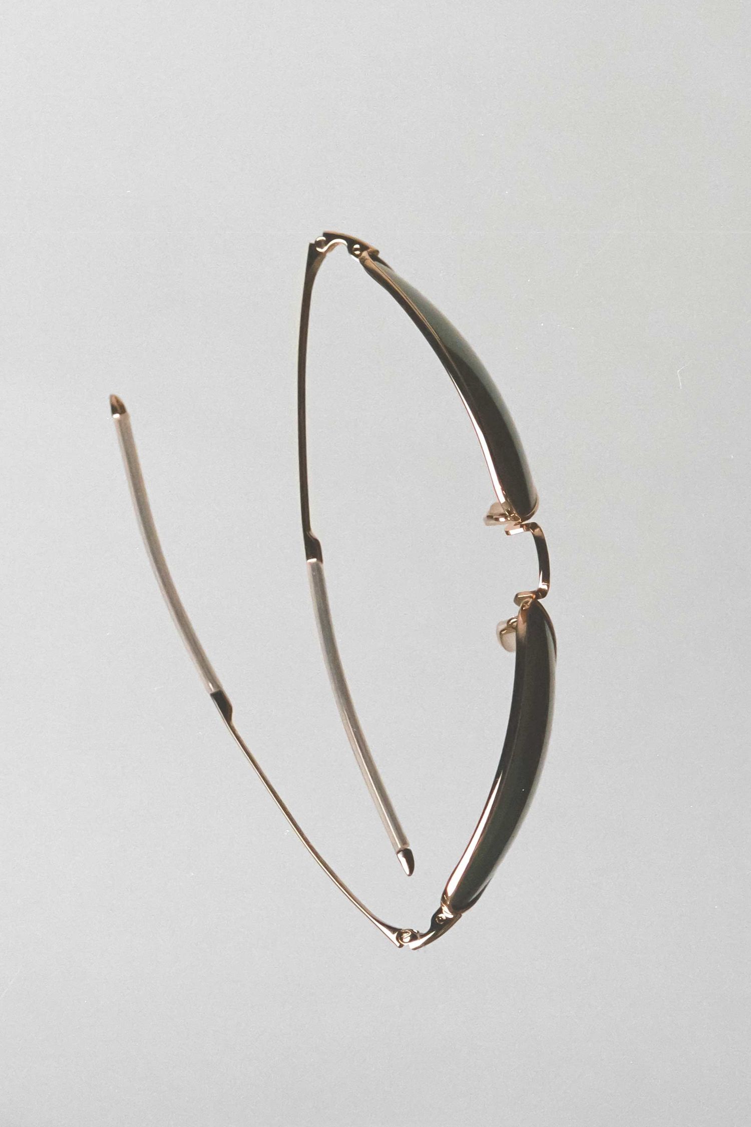 Marathon Gold - green solid polarized lens – Monokel Eyewear