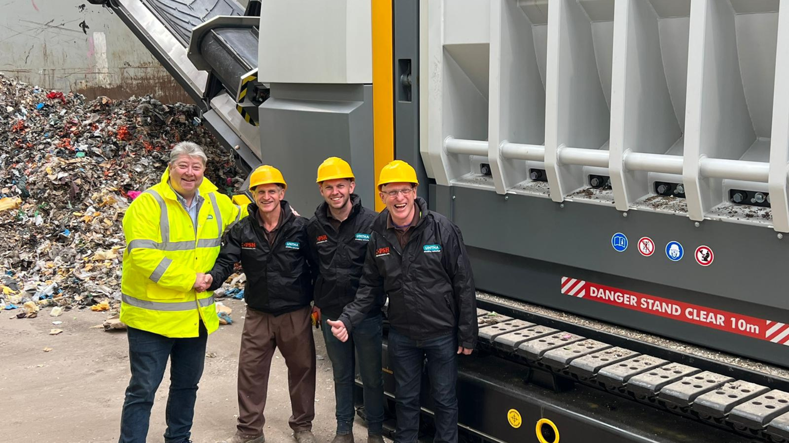 Solar powered shredder transforms waste-to-energy facility | a ...