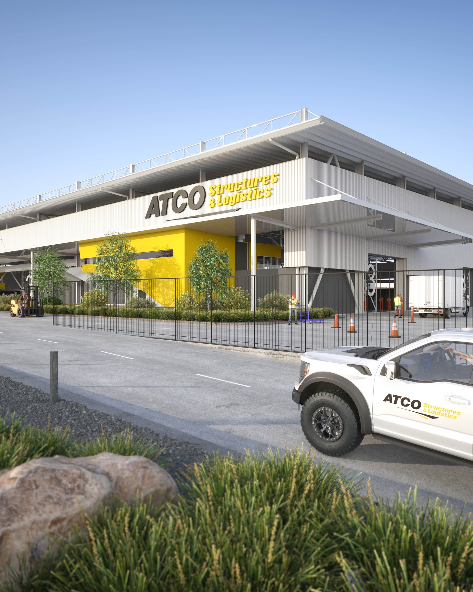 ATCO Factory and Offices | Cottee Parker
