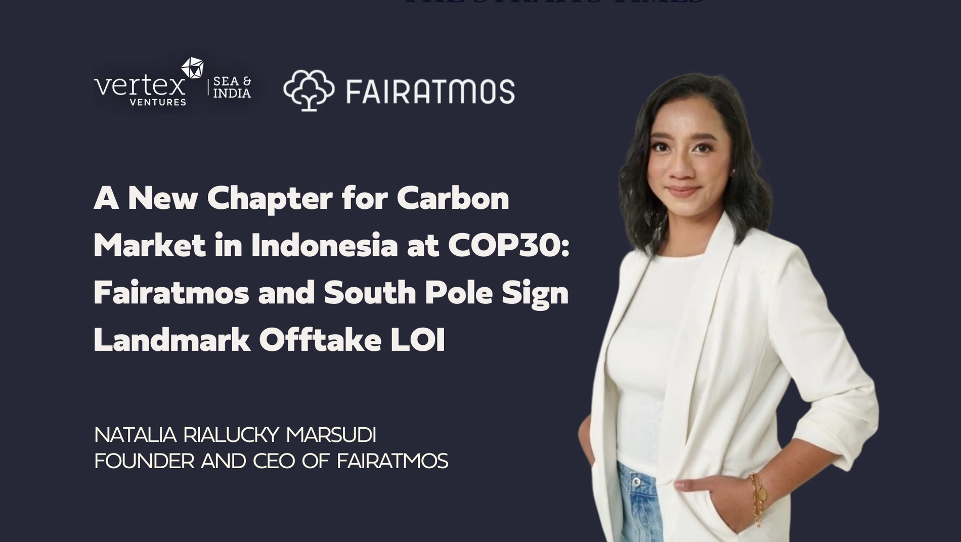 A New Chapter for Carbon Market in Indonesia at COP30: Fairatmos and ...