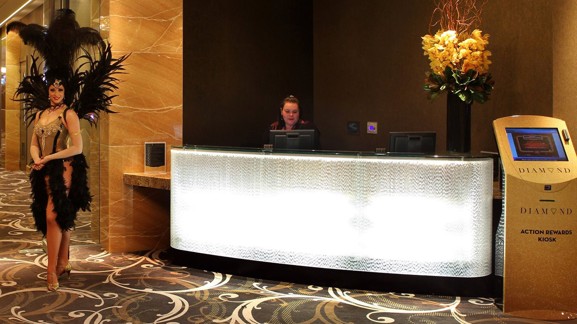 Sky City Casino, New Zealand: Reception Desk | Sensitile