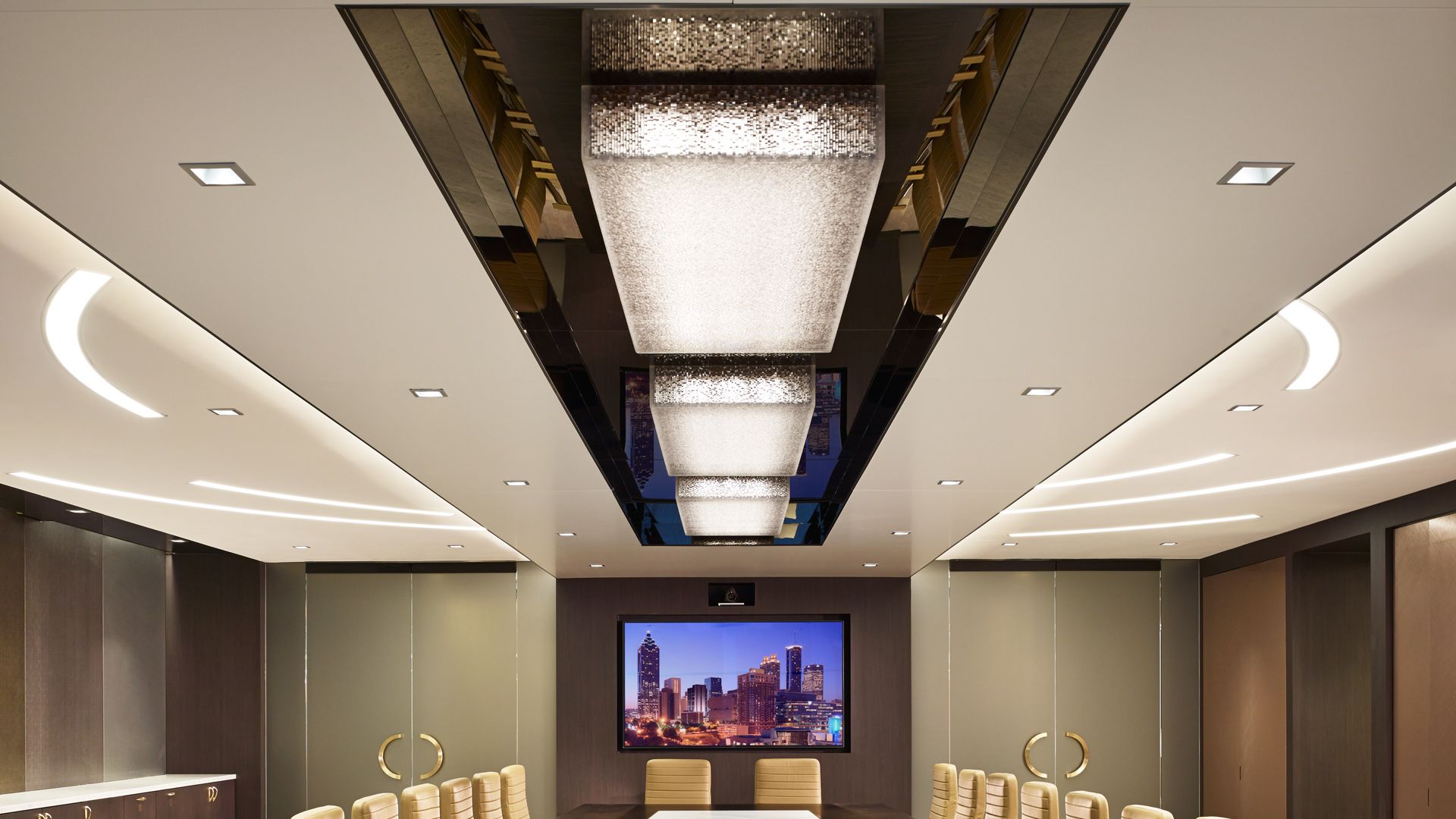 Financial Institution - Ceiling Light Fixtures | Sensitile