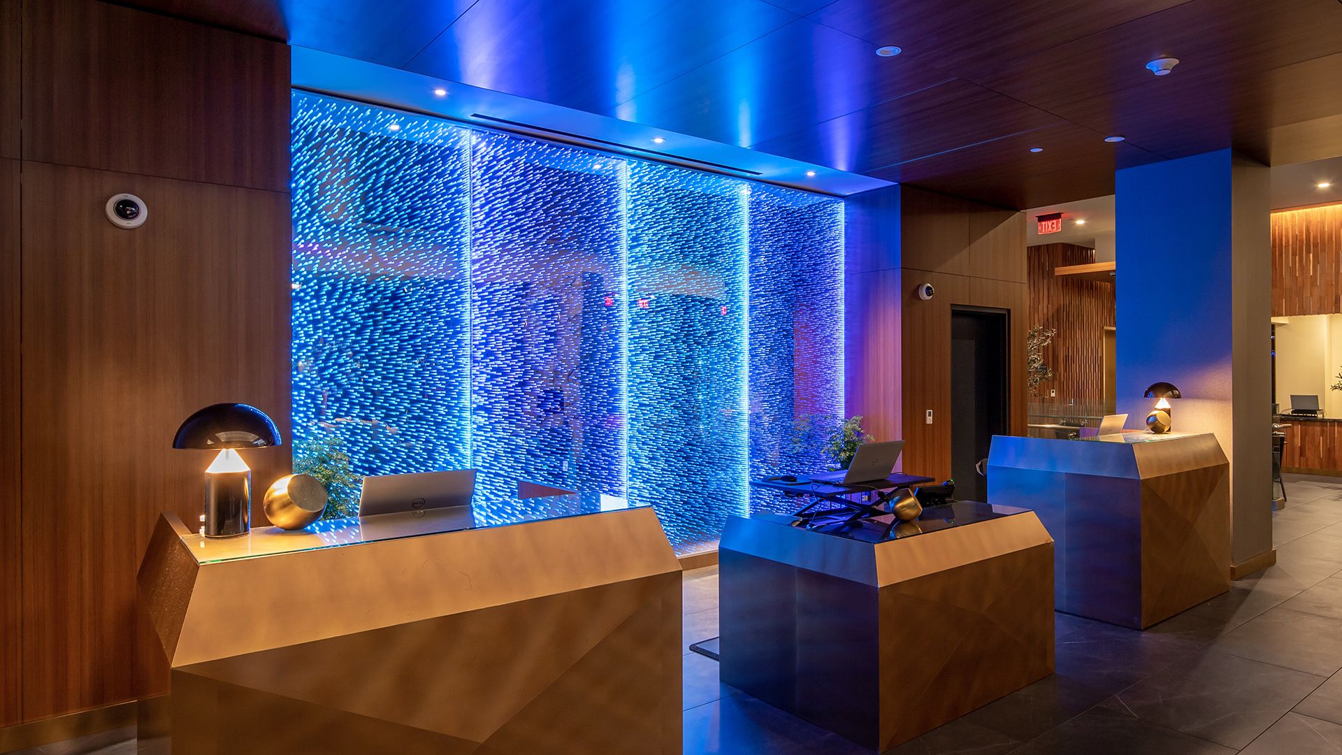 Hyatt House LAX Feature wall portal | Sensitile