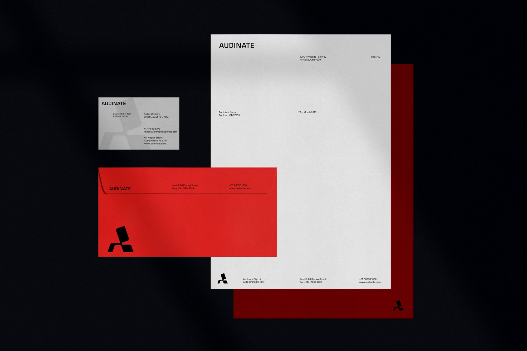 Bedow – Audinate brand strategy and design