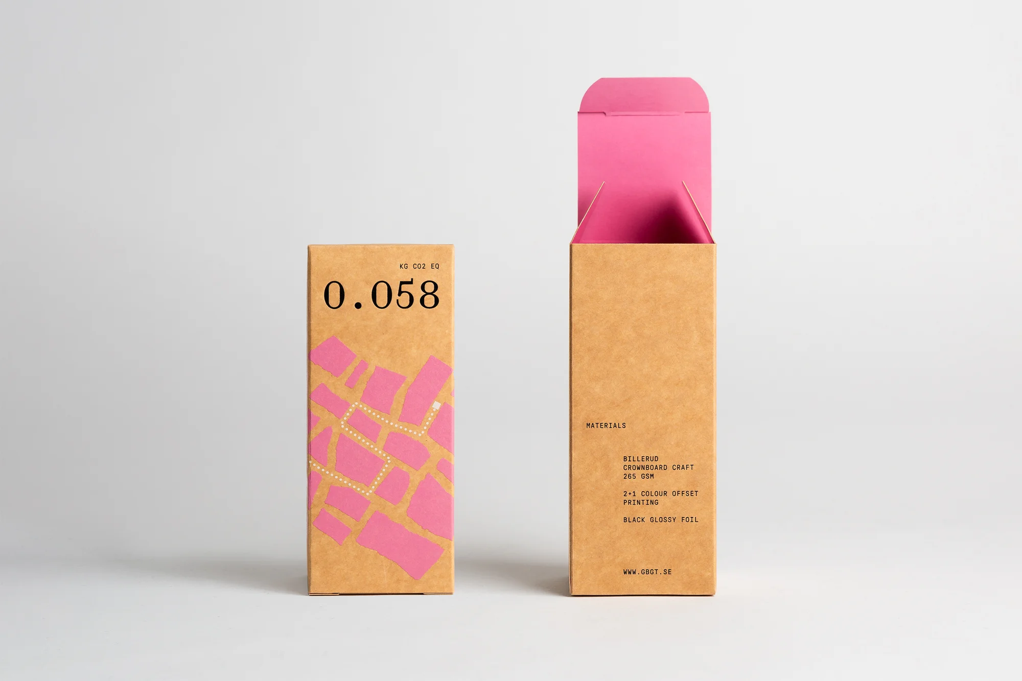 Bedow – GBGT Box packaging design