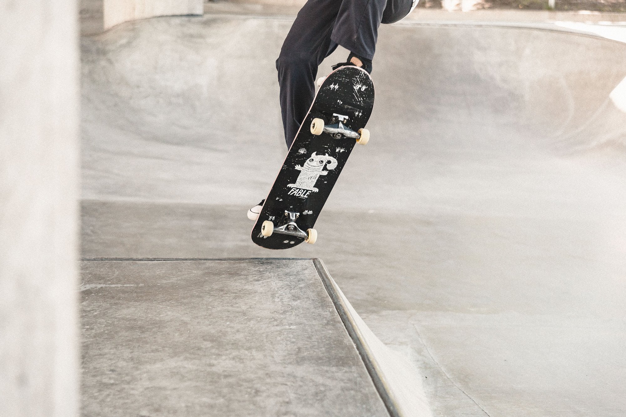 Bedow – Fable Skateboards branding