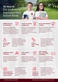 10 Ways For Students To Maximize Their School Break - Crimson Global ...