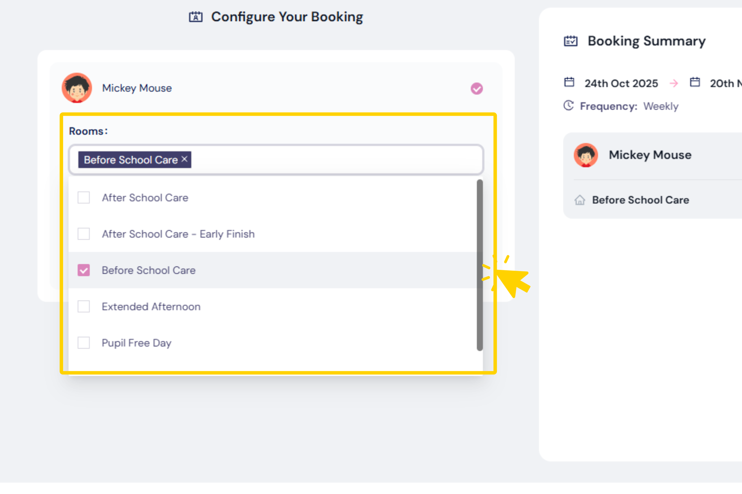How to make a booking in Kidsoft? | Helping Hands Network
