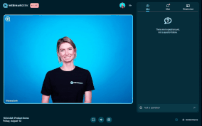 AI-powered webinars | WebinarGeek