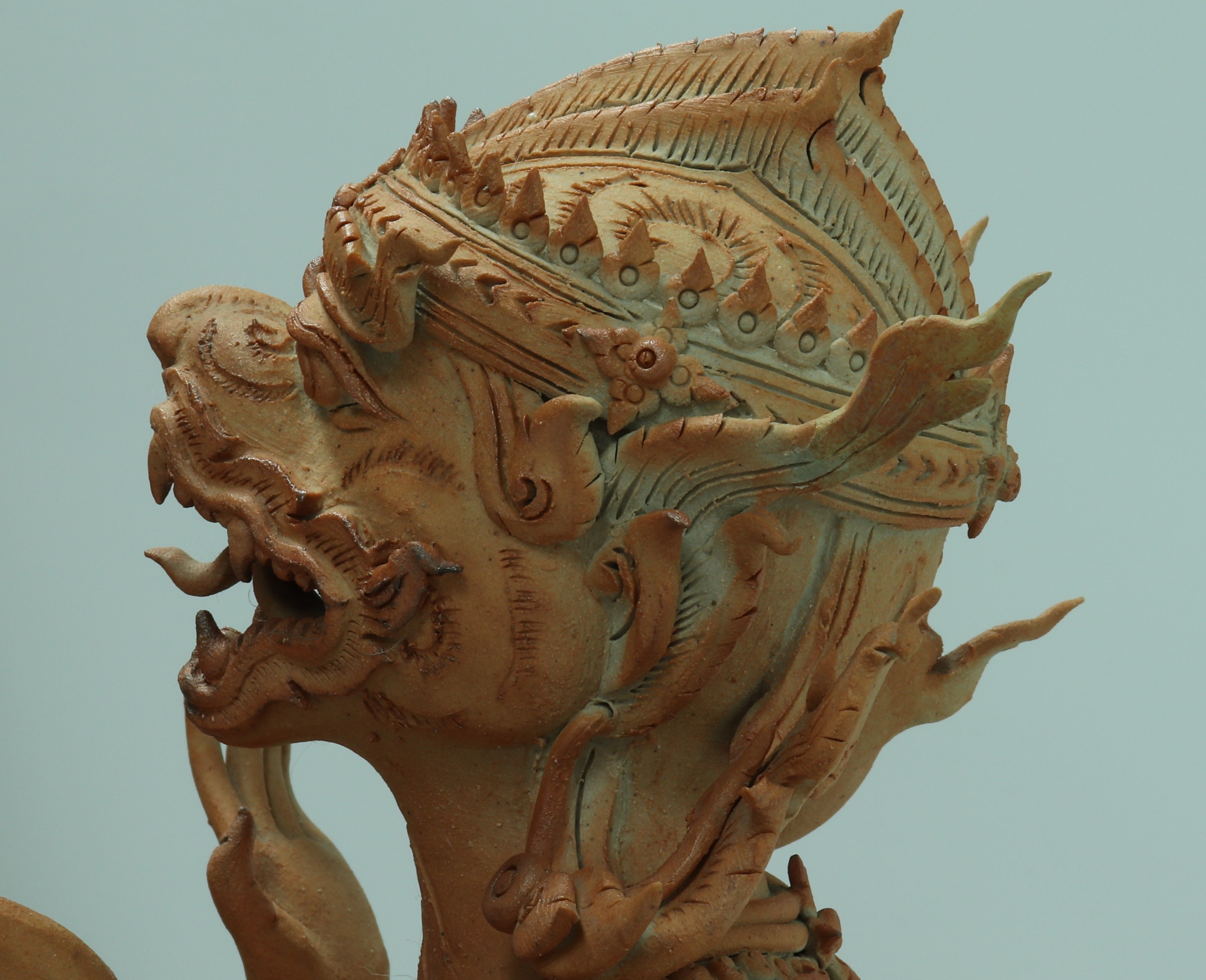 'AAA Prerana, Hanuman Suvannamaccha (2000) – A ceramic sculpture from ...