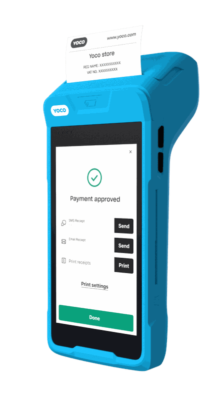 Yoco Khumo Print | Smart Card Machine | South Africa