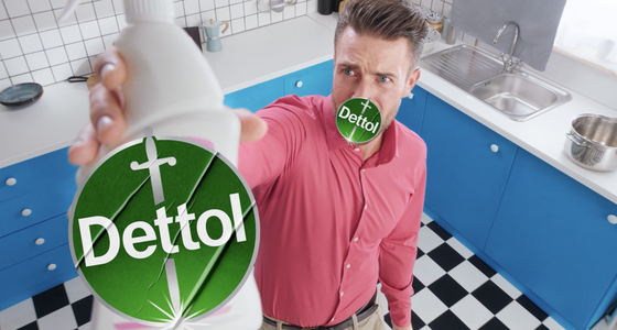 Cheeky Dettol ad offers sustainable cleaning solutions