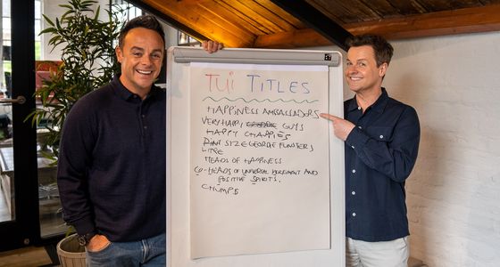 TUI appoints Ant & Dec as ‘Happiness Ambassadors’ for a social first ...