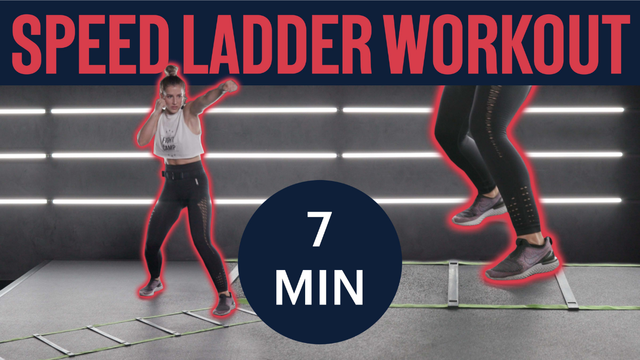 7 Minute Speed Ladder Workout For Boxing Footwork Training
