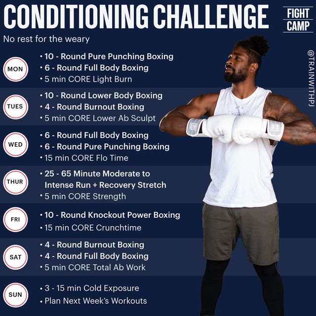 7-Day Conditioning and Recovery Challenge Workout Program