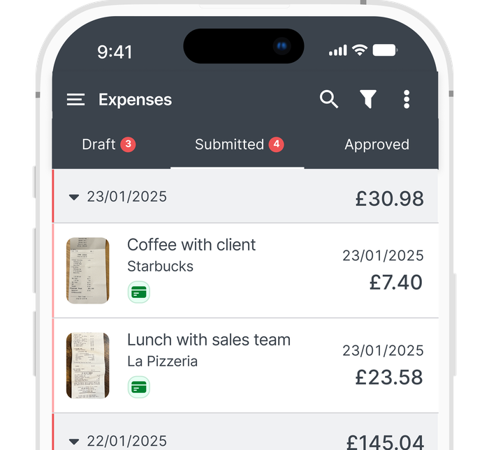 Expenses Mobile App | Book a Demo | ExpenseIn