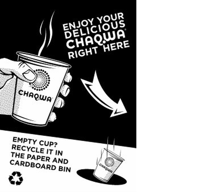 Tous nos gobelets de café sont à base de matériaux renouvelables.