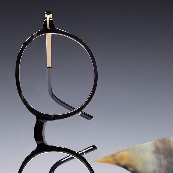 The timeless beauty of Horn in eyewear