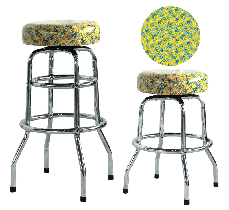 PAC-MAN Yellow Barstool