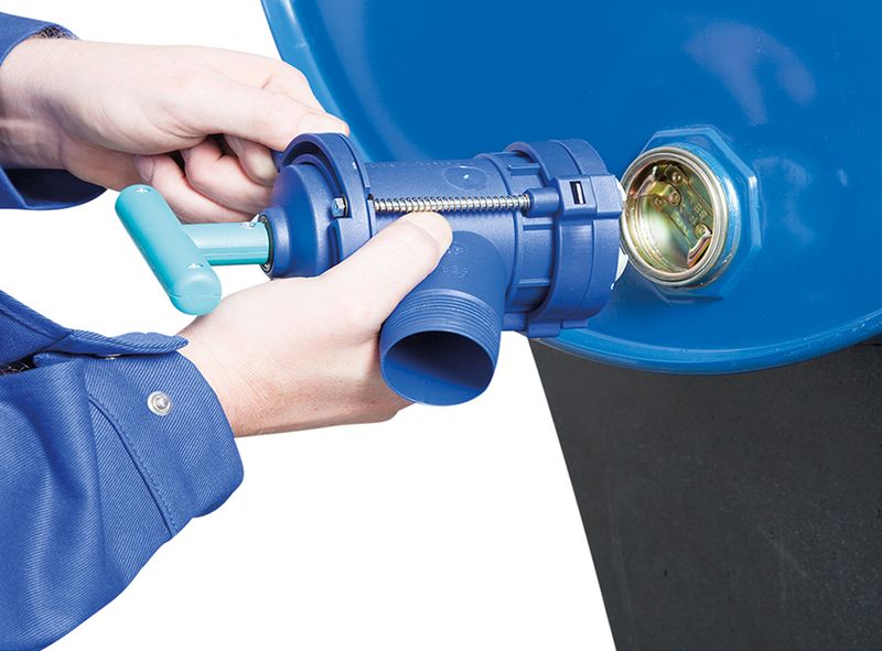 Drum Taps, Funnels and Dispensing Containers | DENIOS