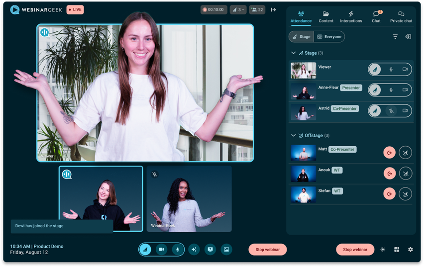 Live webinar | WebinarGeek