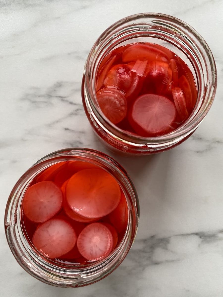 Syltede radiser | Vegetar