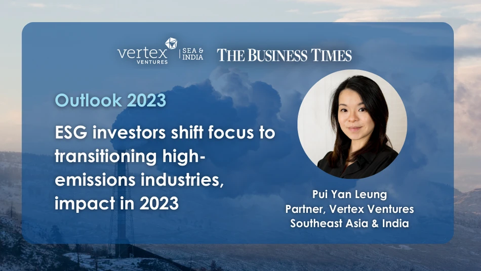 Pui Yang Leung | Outlook 2023: ESG investors shift focus to ...