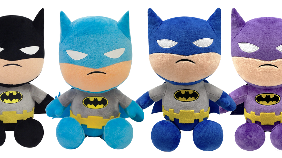 POW! Available: Batman Plush by Bandai Namco