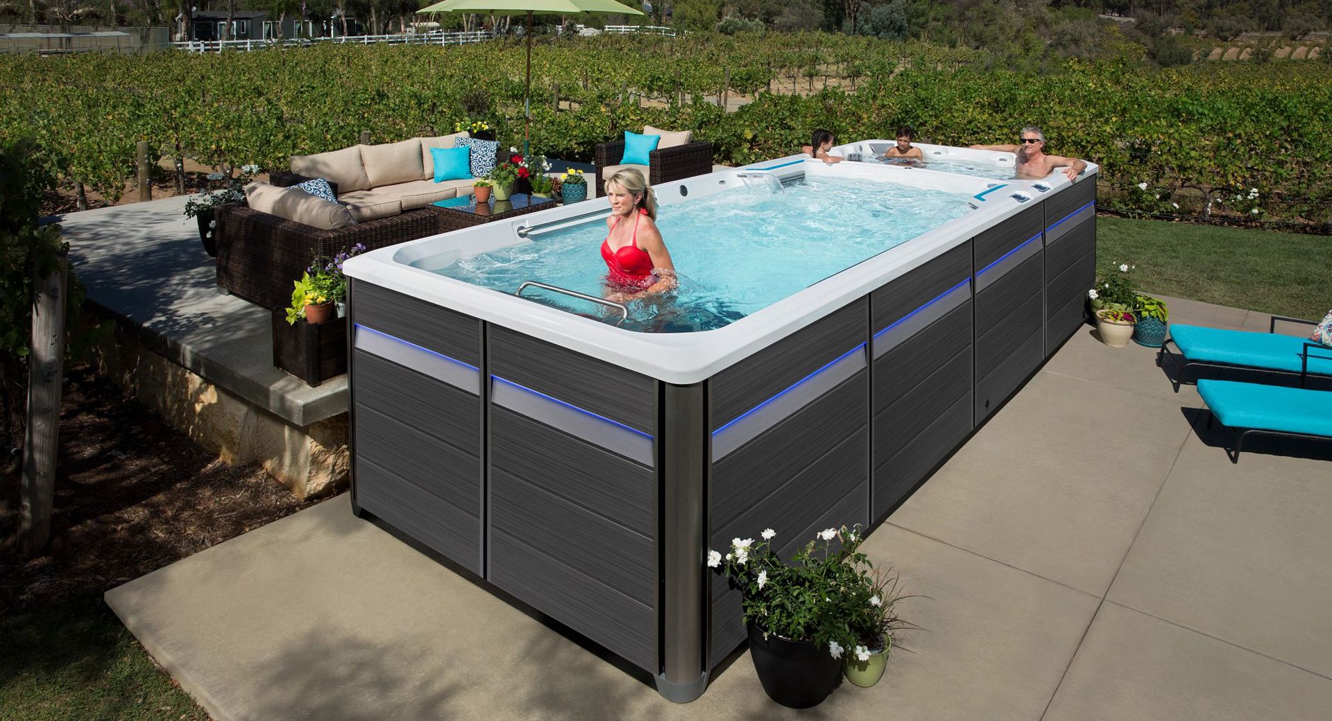 Dual Temp Swim Spa Swim Spa Hot Tub Hot Tub Swim Spa Dual Temp Swim Spa Swim Spa Hot Tub Hot Tub Swim Spa