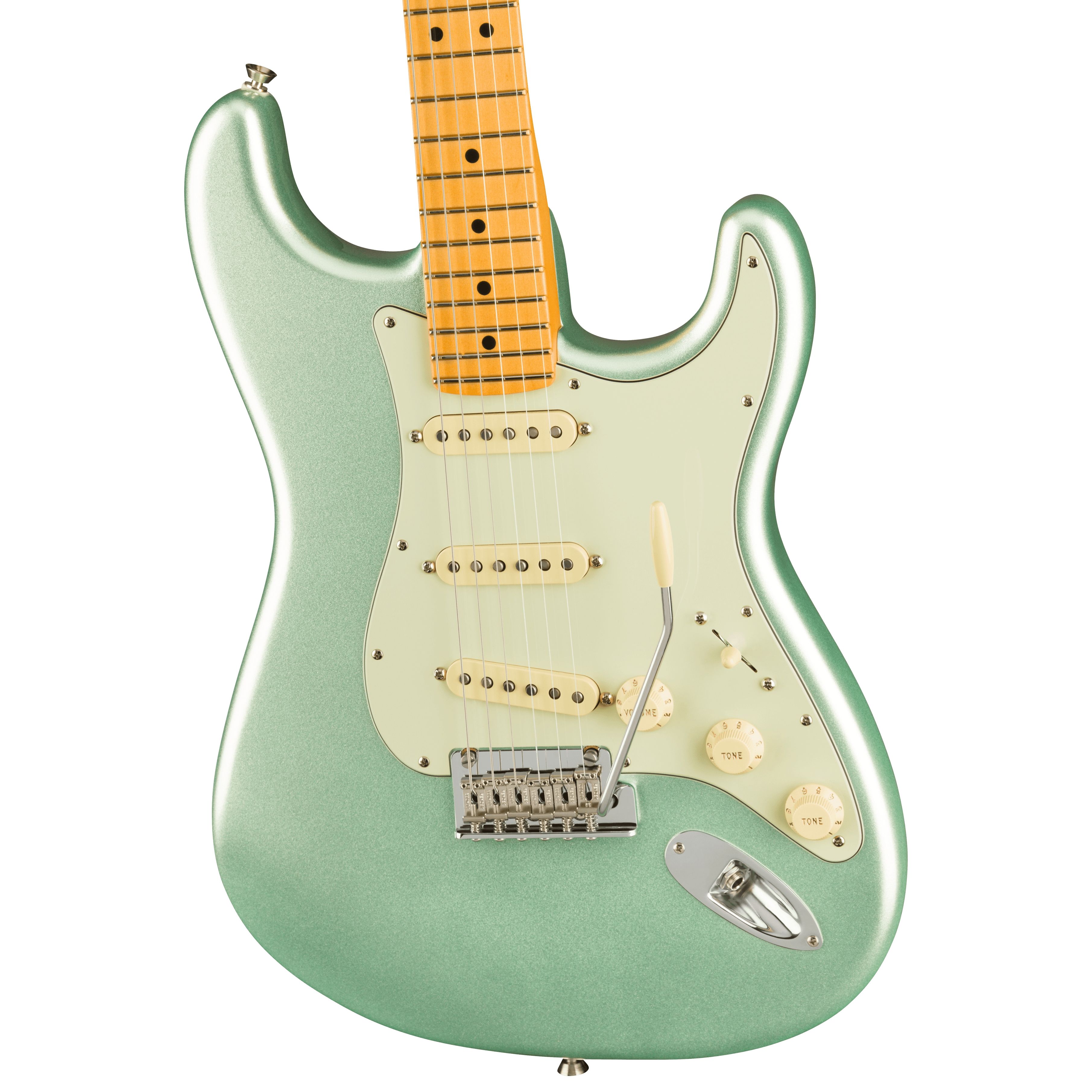 Fender AM Pro II Strat MN MYST SFG – Musikhaus Thomann