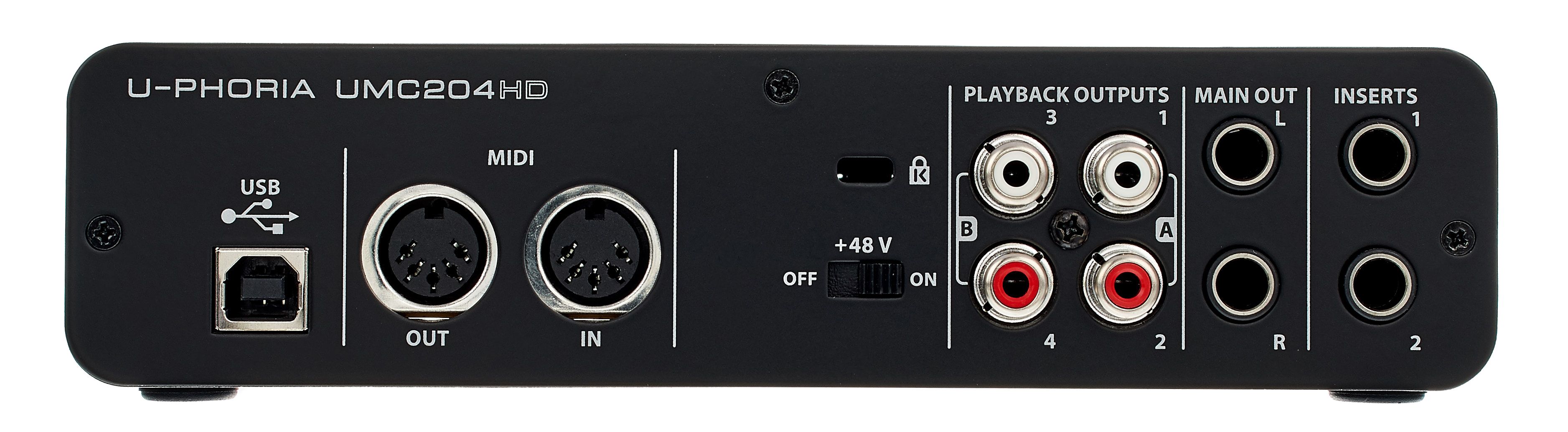 Behringer U-Phoria UMC204HD – Musikhaus Thomann