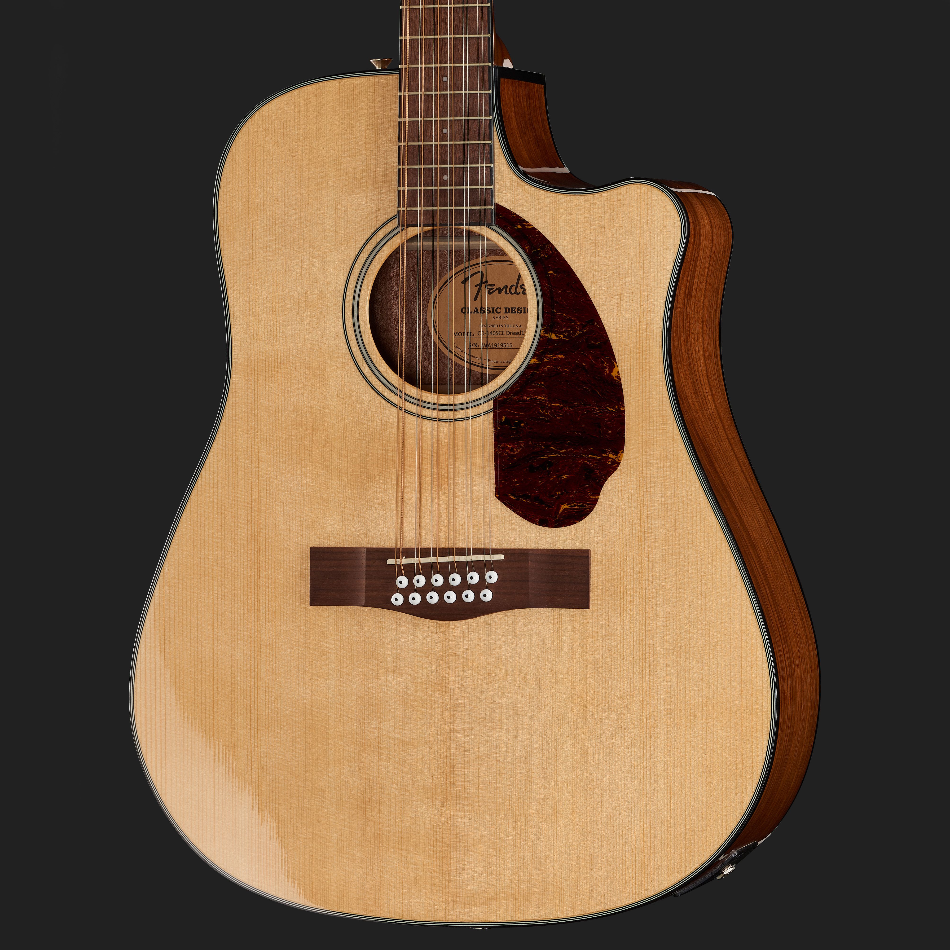Fender CD-140SCE-12 WA Nat – Musikhaus Thomann