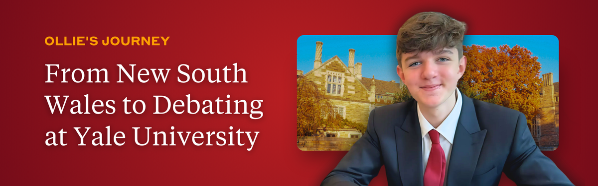 Ollie Lewis's Journey: From Australia to Debating at Yale - Crimson ...