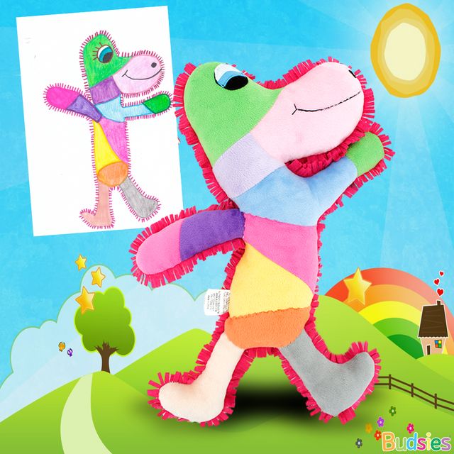 Drawings into Custom Stuffed Animals | Budsies