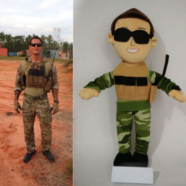 Custom Military Dolls | Huggable Plush of Your Deployed Hero | Budsies